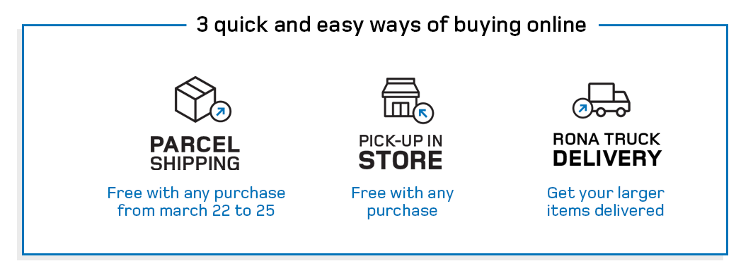 freeparcelshipping | RONA