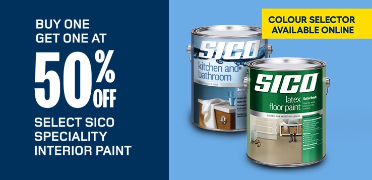 Sico Classic Pearl Finish Paint and Primer - 100% Acrylic - 18.9-L | RONA