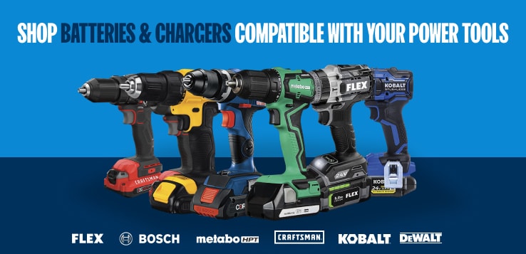 Cordless Power Tool Batteries and Chargers - Power Tool Accessories | RONA