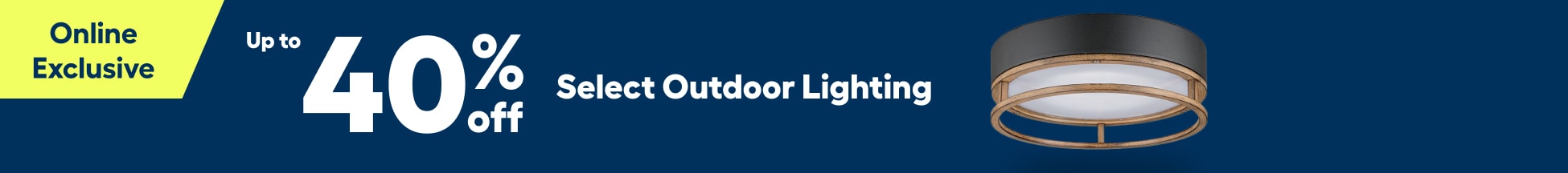 Outdoor Lighting - Lighting and Ceiling Fans | RONA