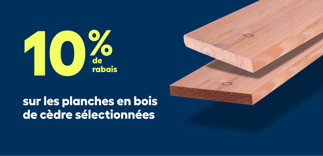 Bois de cèdre - Terrasses et galeries | RONA