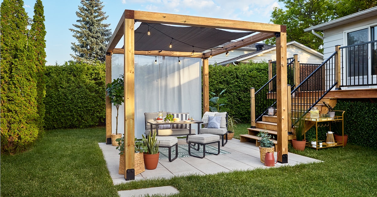 Step-by-Step Guide: Easy DIY Wood Pergola | RONA