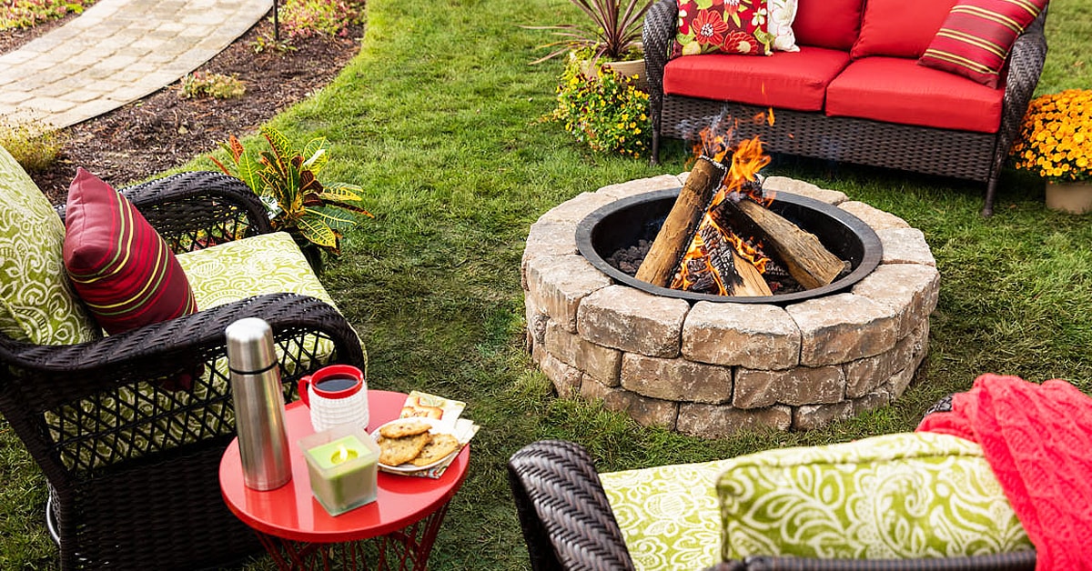 DIY Patio Block Fire Pit: A 5-Step Guide | RONA