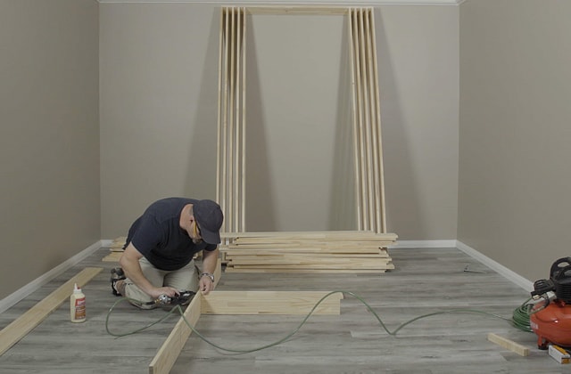 How to Build a Decorative Room Divider Wall | RONA