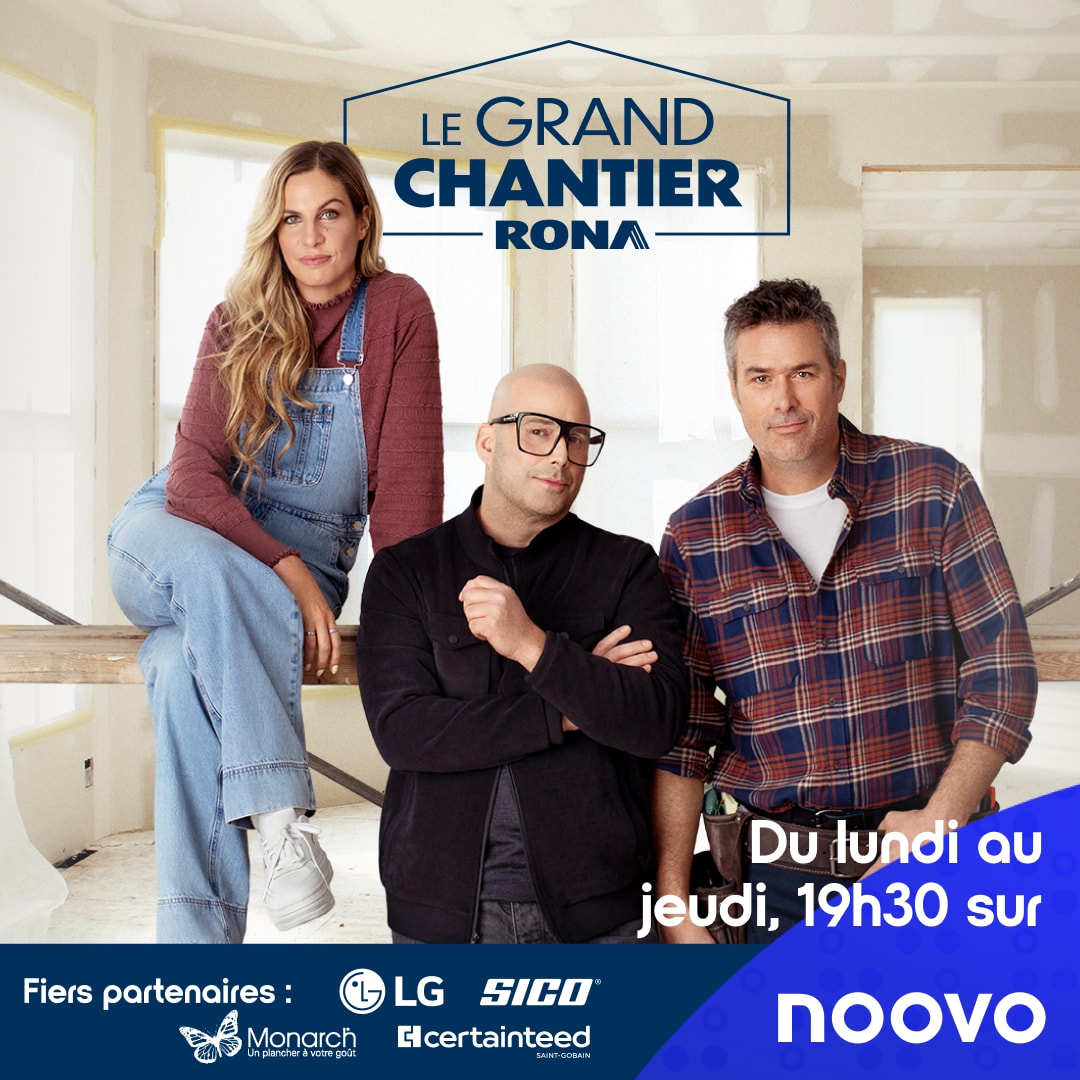 Le Grand chantier RONA : tout sur l’émission de rénovation