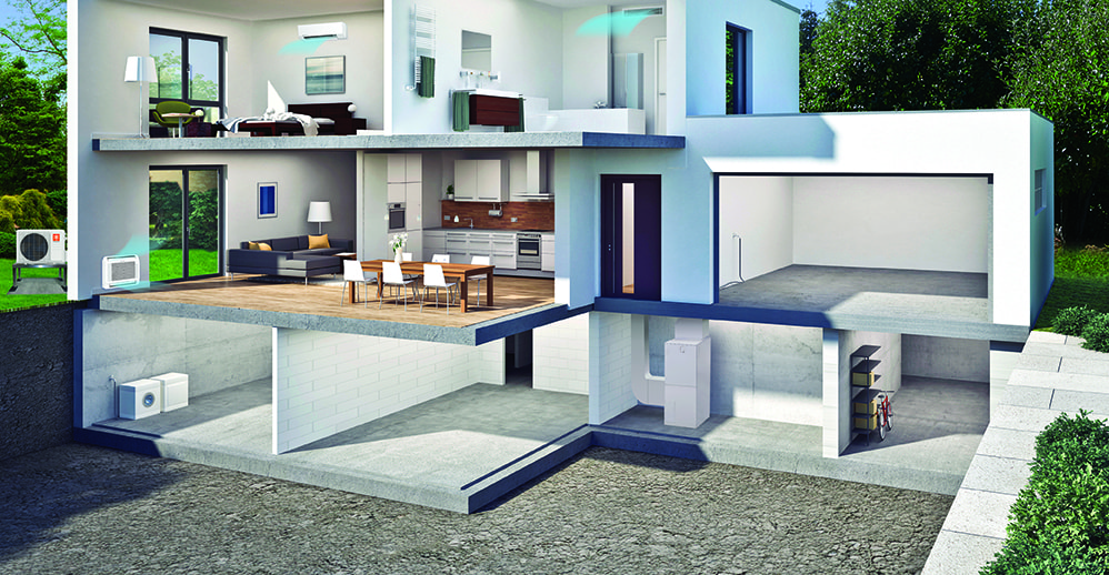 Ductless Wall Mounted Moovair System Installation Services by ...