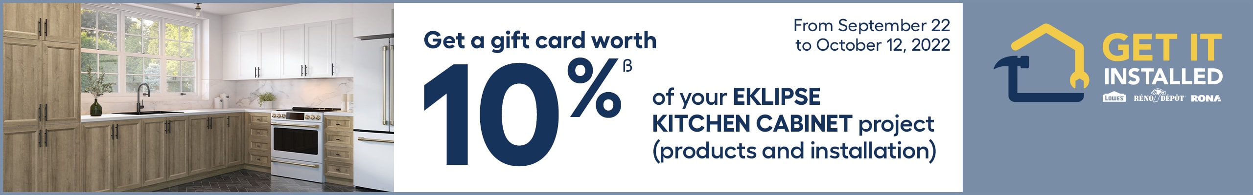 Kitchen Cabinet Installation Services by Professional Installers | RONA