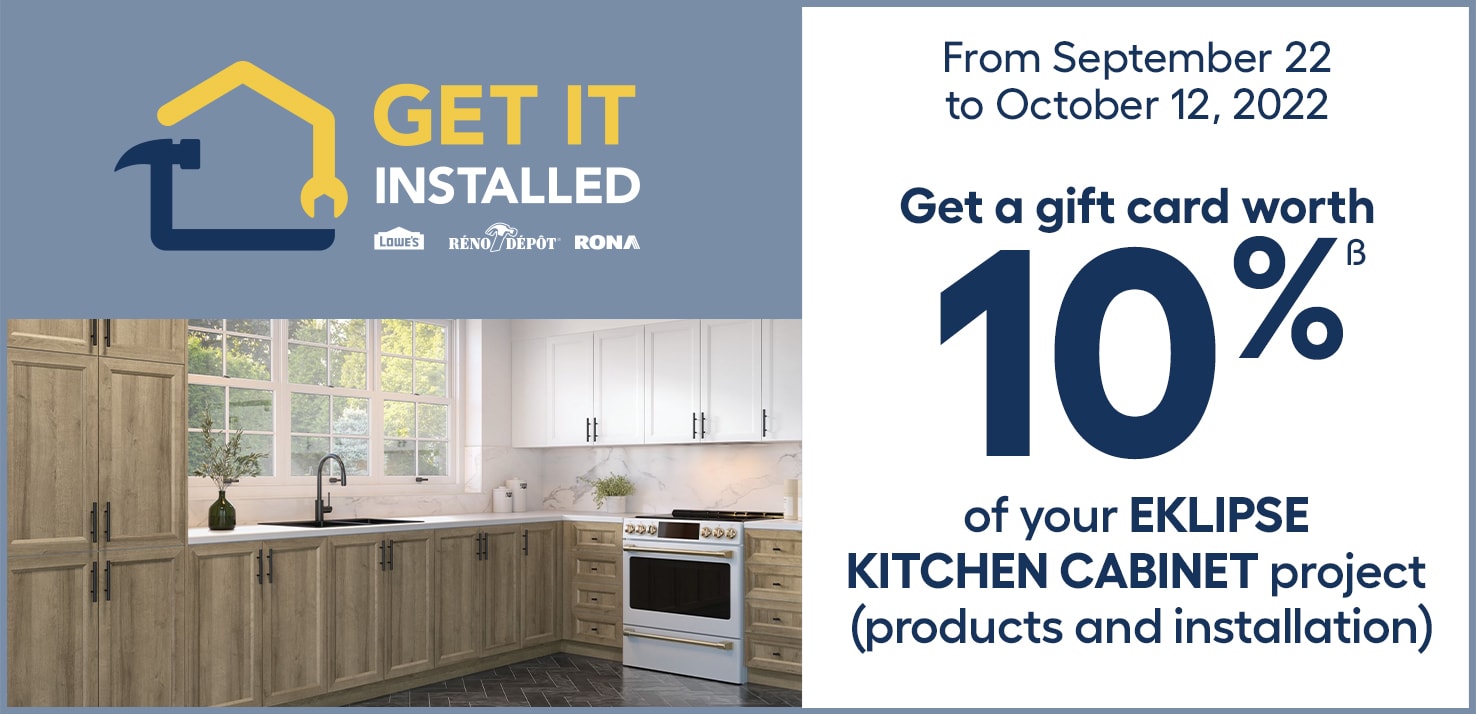 Kitchen Cabinet Installation Services by Professional Installers | RONA