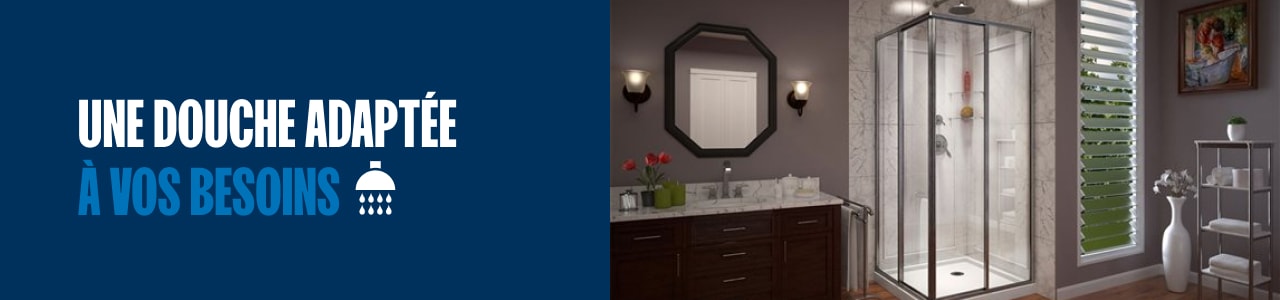 Douches: Douches en coin, Bases de douche, Portes de douche et plus | RONA