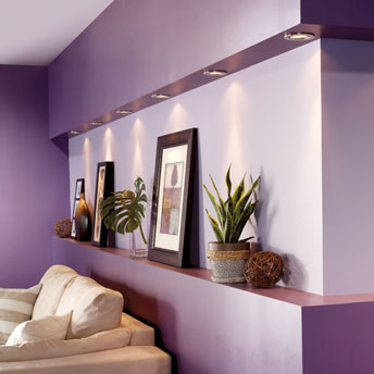 Make a recessed display wall with lights - {1} | RONA